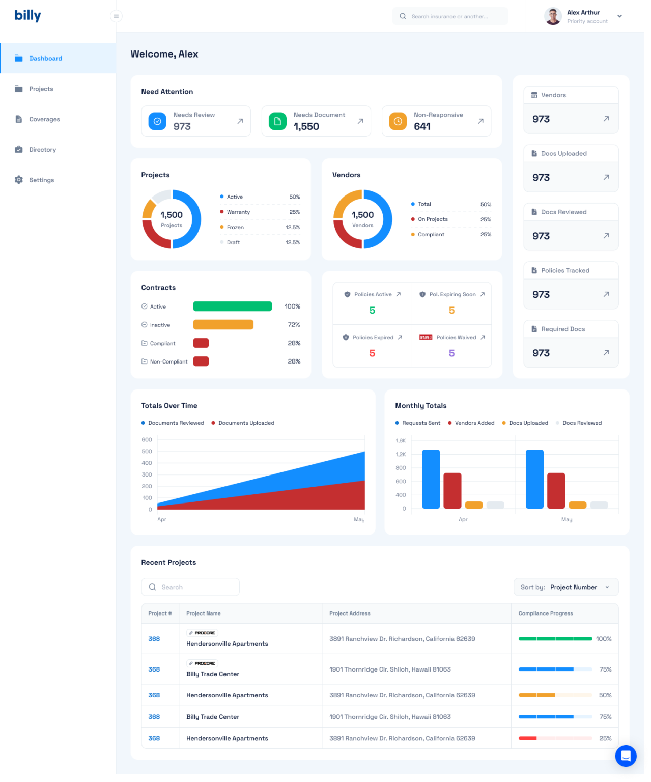 Procore x Billy Integration